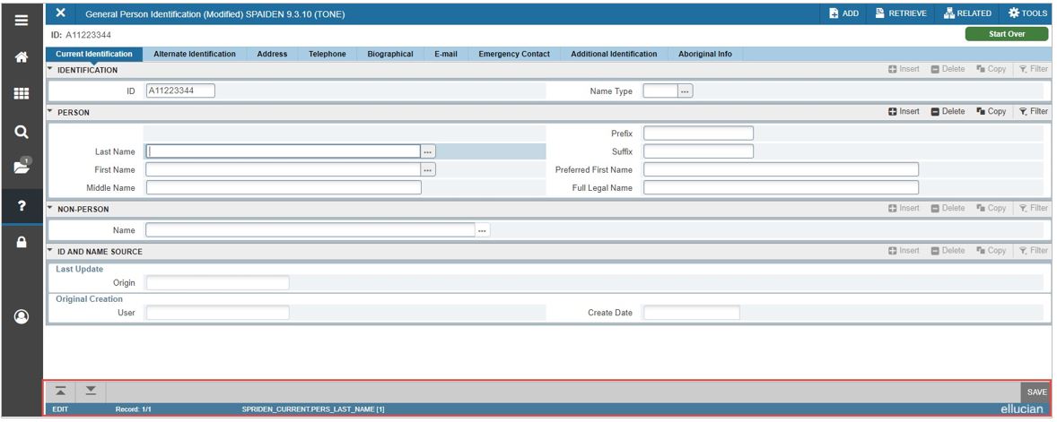 Banner 9 Basic Navigation User Guide – BCIT