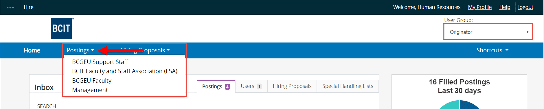 Creating a Posting in PeopleAdmin – BCIT
